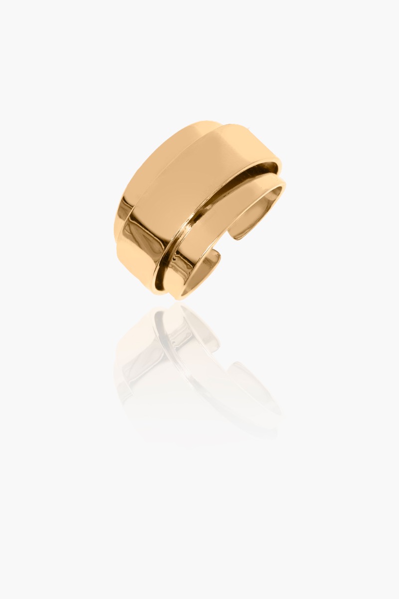 Gold Copernicus Ring | Suma Cruz